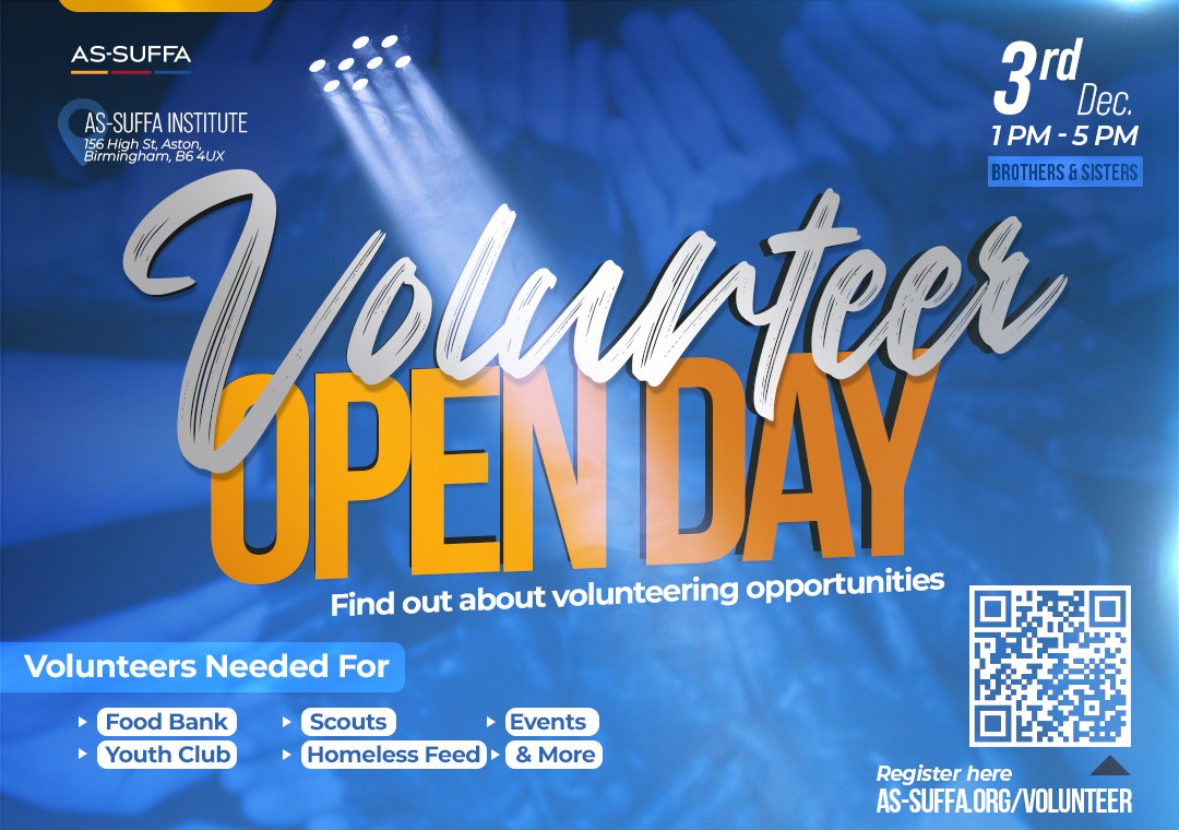 Volunteer Open Day – Muslim Event