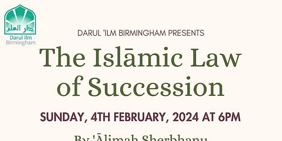 The Islamic law of Succession – Muslim Event