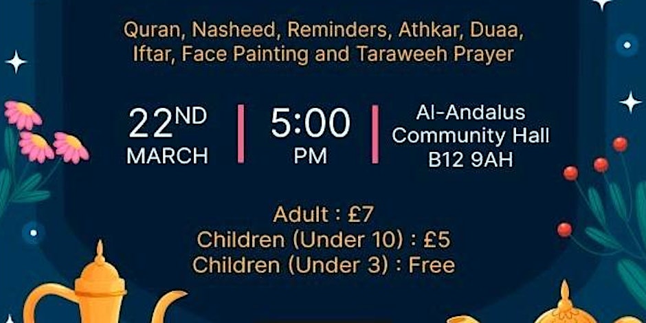 MAB West Midlands Iftar 2024 – Muslim Event